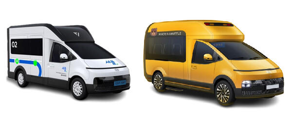 국내 최초 11인승 전기 중형 승합차 ‘CV1’ 공개… 현대차ㆍ엠티알 공동 개발